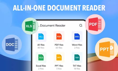 Download Document Reader & PDF Reader for PC / Windows / Computer