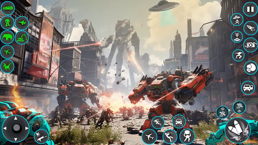 Download Space Robot Transform Games 3D for PC / Windows / Computer
