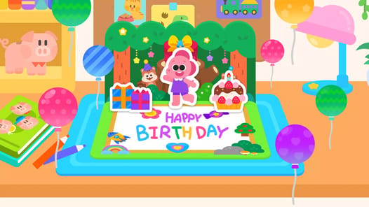 Download Cocobi Birthday Party - cake for PC / Windows / Computer