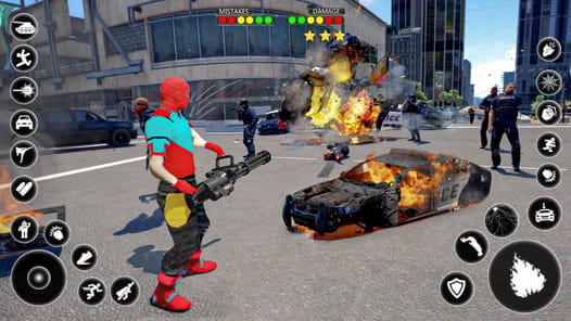 Download Spider Vice Town Rope Hero Man for PC / Windows / Computer